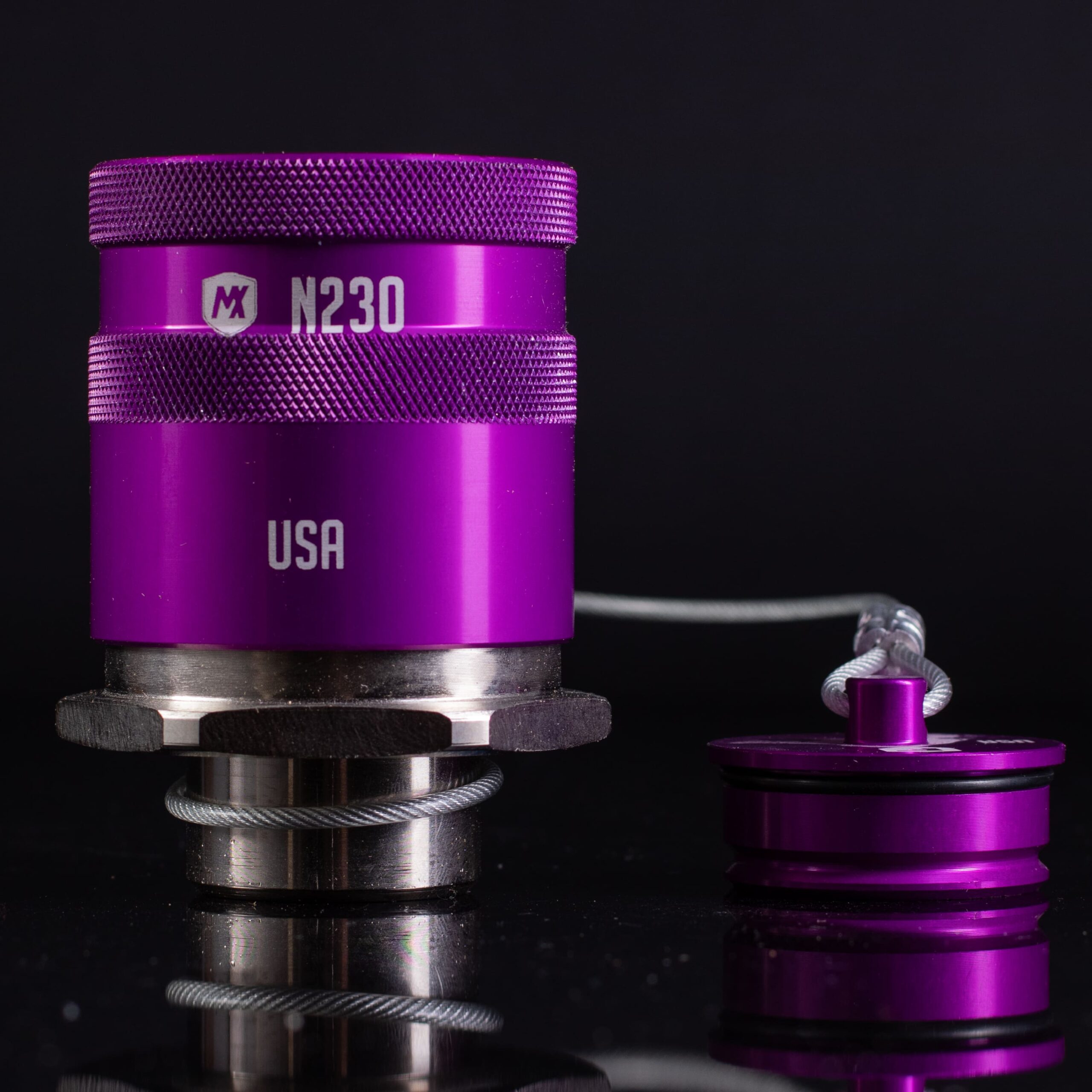 N230/34 Matrix 3/4" NPT Nozzle With "O" Ring Plug - Purple | Fast Fill ...