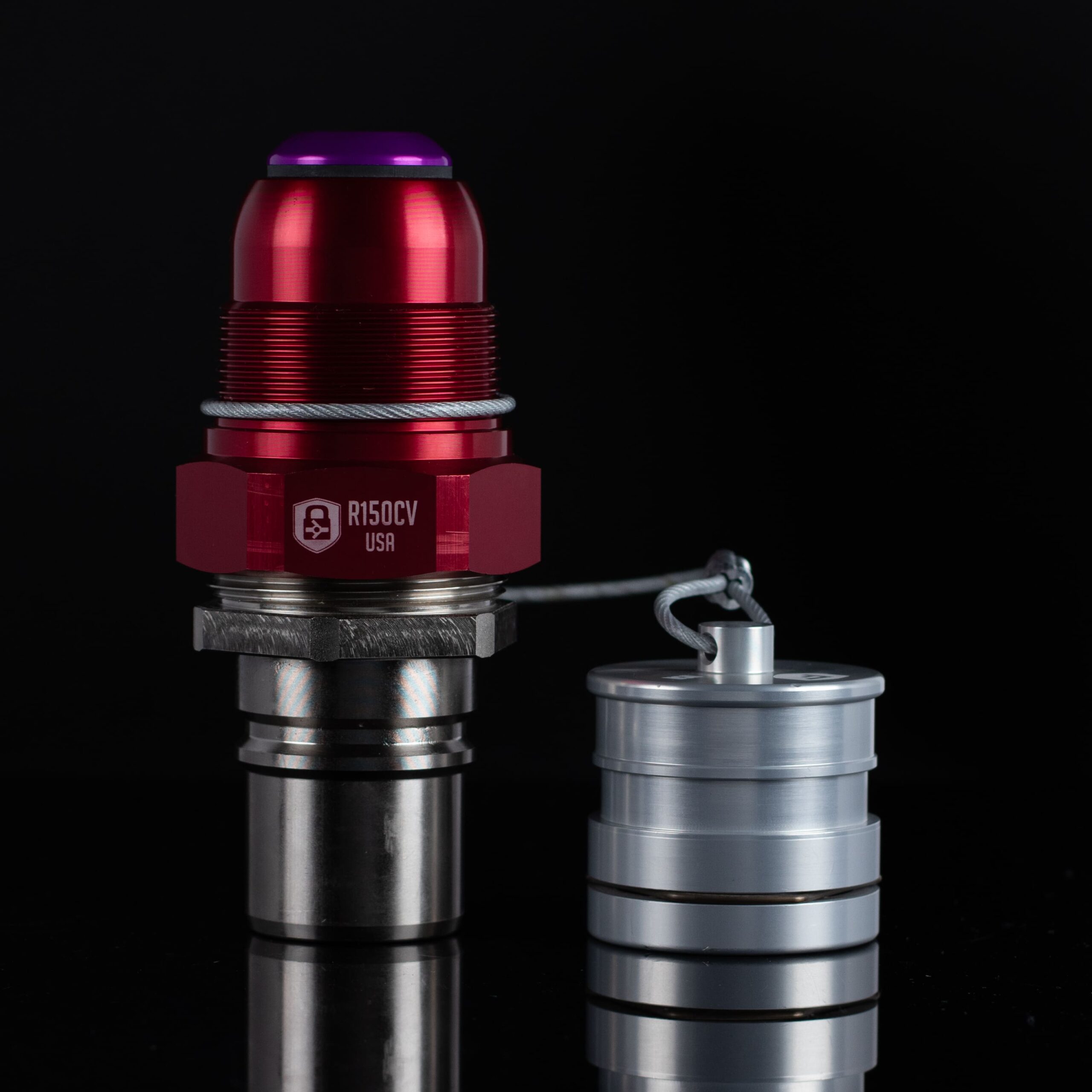 Fuel Receiver Check Valve With Aluminum Cap | Fast Fill Systems