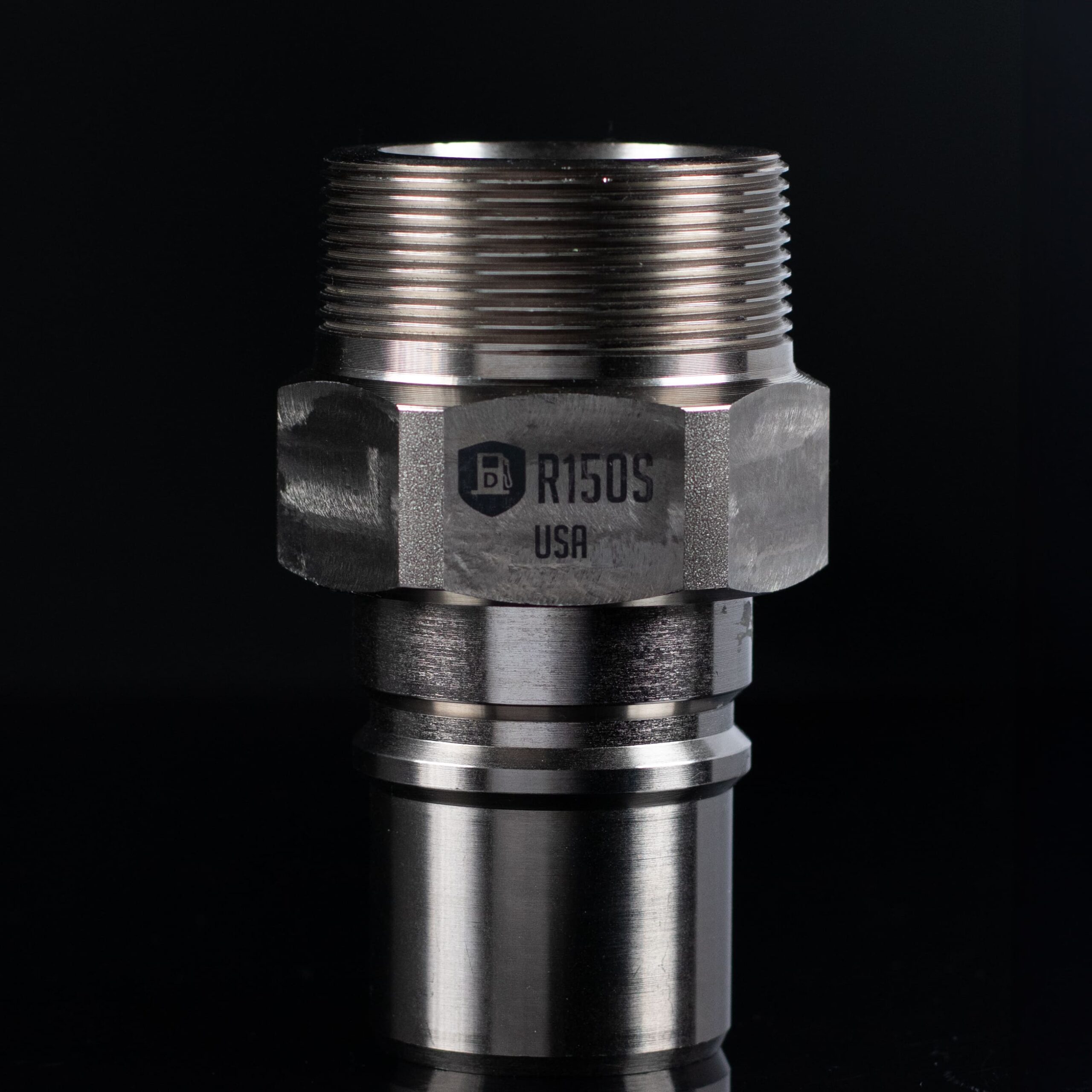 Steel Fuel Receiver With Purple Poppet Use w/Pressurized System w/High ...